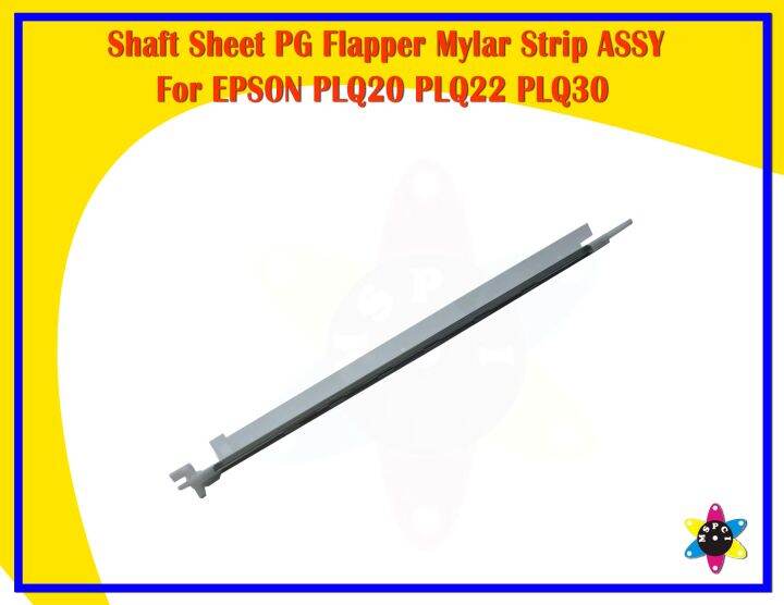 Shaft Sheet PG Flapper Mylar Strip ASSY For EPSON PLQ20 PLQ22 PLQ30 ...