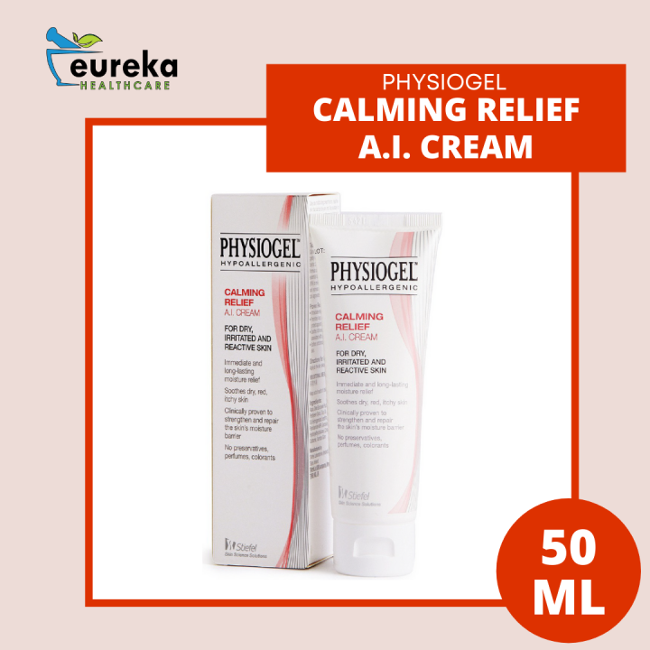 PHYSIOGEL HYPOALLERGENIC CALMING RELIEF AI CREAM 50ML | Lazada