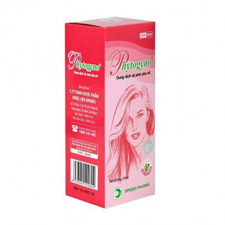 Dung dịch vệ sinh phụ nữ Phytogyno hồng 100ml -250ml | Lazada.vn