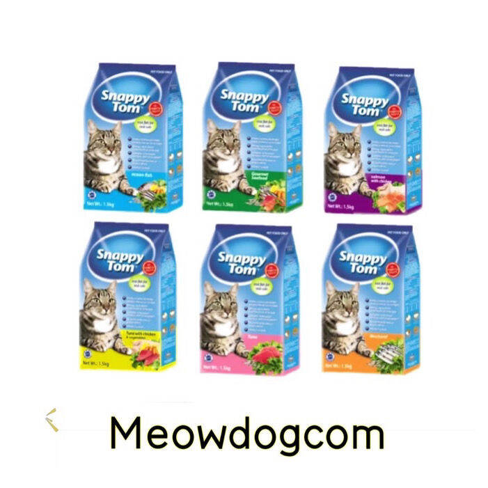 Snappy Tom Cat Food 1.5KG | Lazada