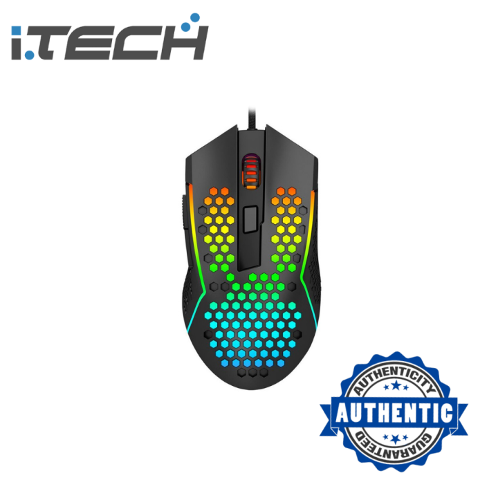 Redragon M987-K Reaping Wired Gaming Mouse [Black] | Lazada PH