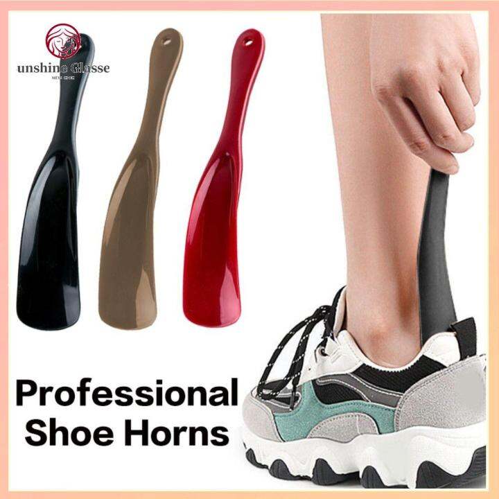 SGS High Quality Plastic Professional Spoon Shape Shoehorn Shoe Horns ...