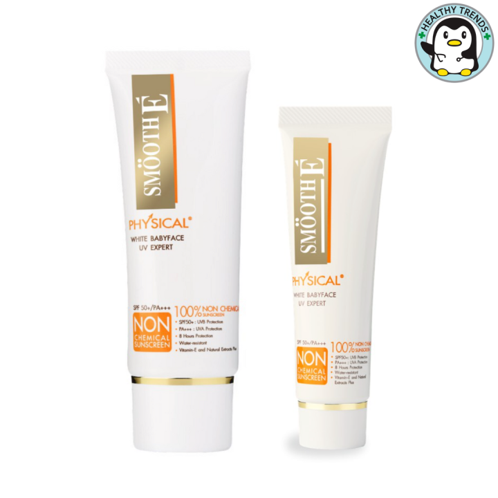 Smooth E Physical White Babyface SPF50+ PA+++ Beige - สมูทอี ฟิสิคอล ...