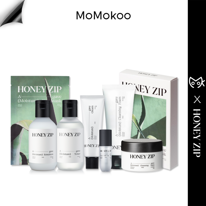 Honey Zip Agave Moisture Series Lip Oil / Cream / Cleansing Foam ...