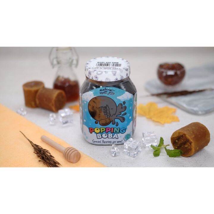 POPPING BOBA RASA BROWN SUGAR 500 GRM / TOPPING MINUMAN TERMURAH DAN ...