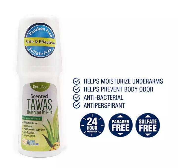 DERMAID Tawas With Aloe Vera Deodorant 50ml | Lazada PH