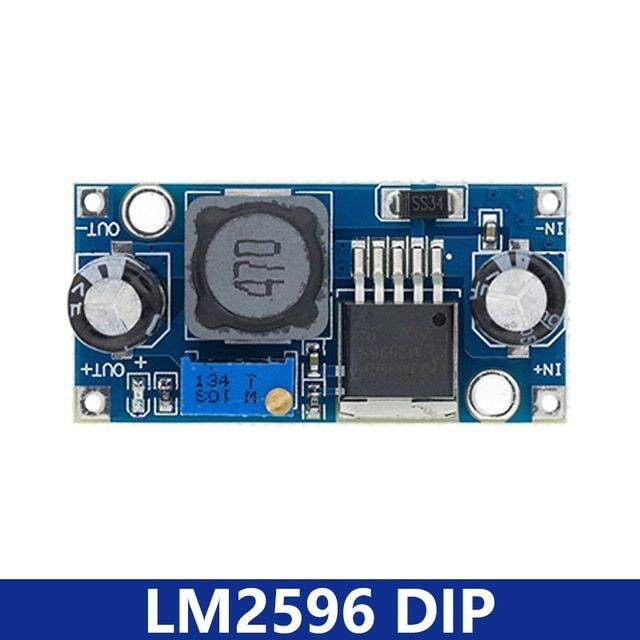 LM2596 LM2596S ADJ Power Supply Module DC-DC Step-down Power Supply Regulator Module 3A Voltage ...
