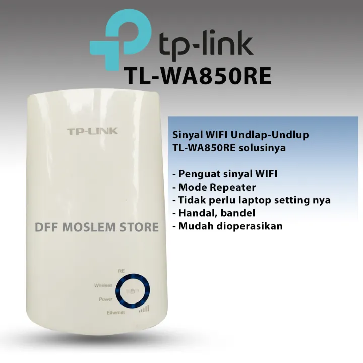 Modem Router Wifi Extender TP-LINK TL-WA850RE 300Mbps Wireless N300 ...