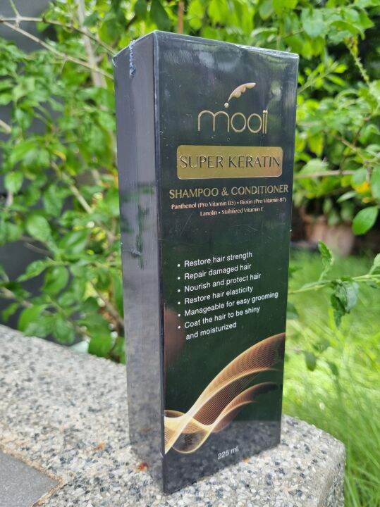 แชมพูสระผมโมอิ mooii แชมพูเคราติน ลดผมขาดหลุดร่วง ผมแห้ง ชี้ฟู | Lazada ...