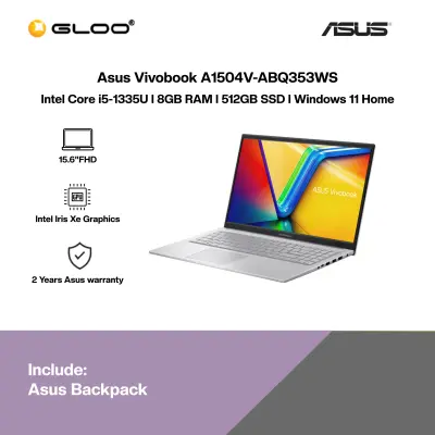 ASUS Vivobook 15 A1504 Price in Malaysia & Specs - RM2699 | TechNave