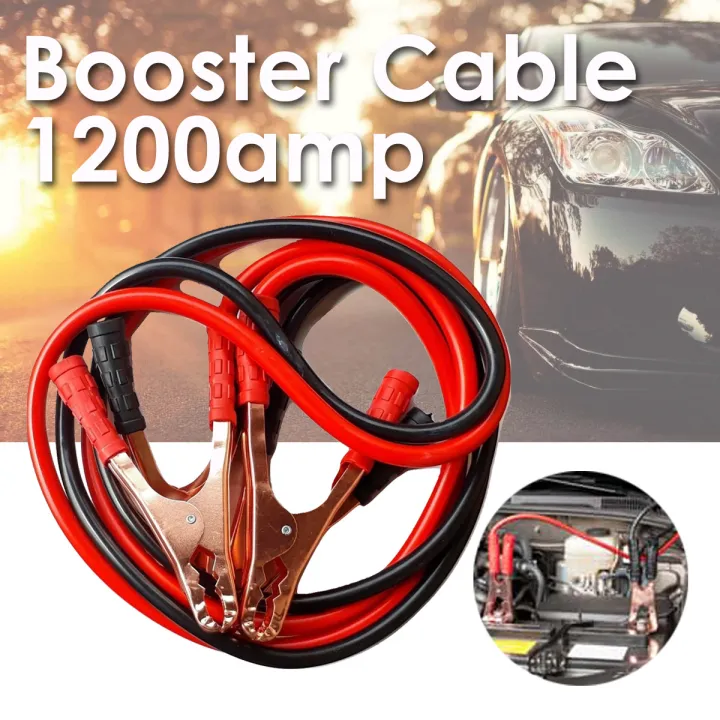 Heavy Duty 1200 AMP Heavy Duty Commercial Booster Cable Jump Leads ...