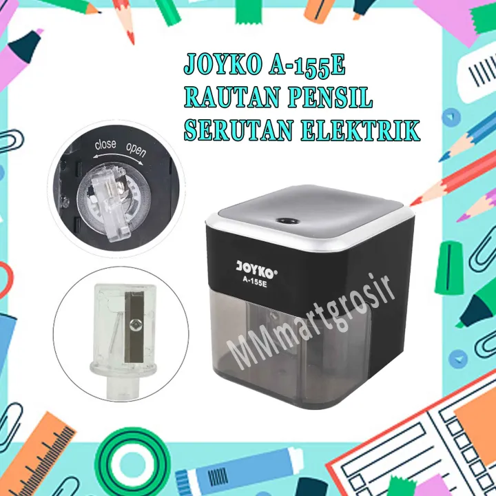 Joyko Rautan Pensil/ Serutan Electric/ Joyko A-155 E | Lazada Indonesia