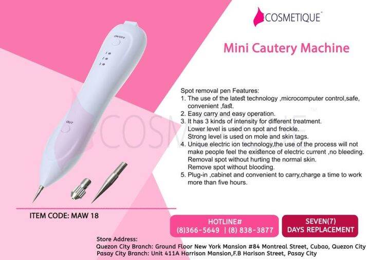 Handy Warts Removal White Electro Cautery Electrocautery Machine Warts ...