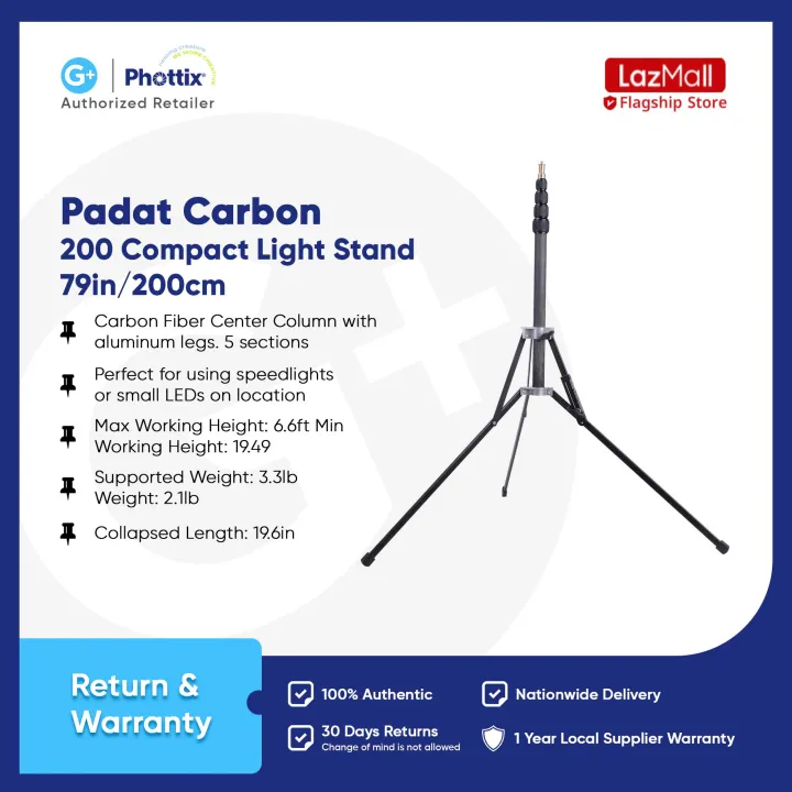 Phottix Padat 200 Compact Light Stand | Lazada PH