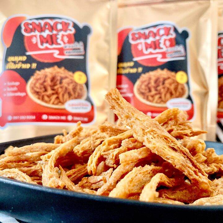 (คละรสชาติ 6ห่อ) Snack me ฟองเต้าหู้อบกรอบ รสoriginal 3ห่อ, รสเห็ดทรัฟเฟิล 3ห่อ | Lazada.co.th