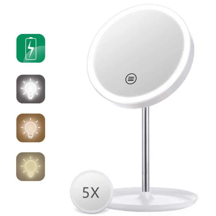 Stepless Dimming Three Color Temperature Adjustment/(Ready Stock)/ GLIME Touch Switch White ...