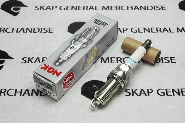 NGK LKAR8AI-9 [ LASER IRIDIUM ] • LKAR8A-9 [ STANDARD NICKEL ] SPARK PLUG - ROUSER NS200 / RS200 ...