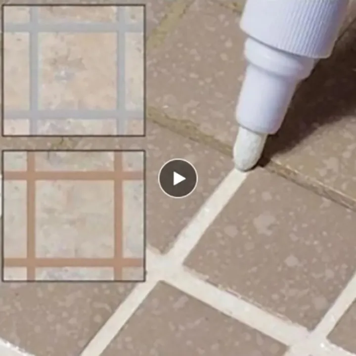 Repair Pen Tile Grout Color Paint Clean Agent Tile Refill Grout Paint ...