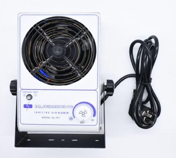 For In addition to static ion fan Slade SL-001 desktop ion fan ...