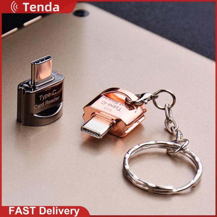 USB 3.1 Type C to TF Adapter OTG Card Reader Mobile Phone Memory Card ...
