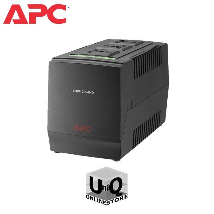 Apc Line-R 1200VA Automatic Voltage Regulator 3 Universal Outlets 230V ...