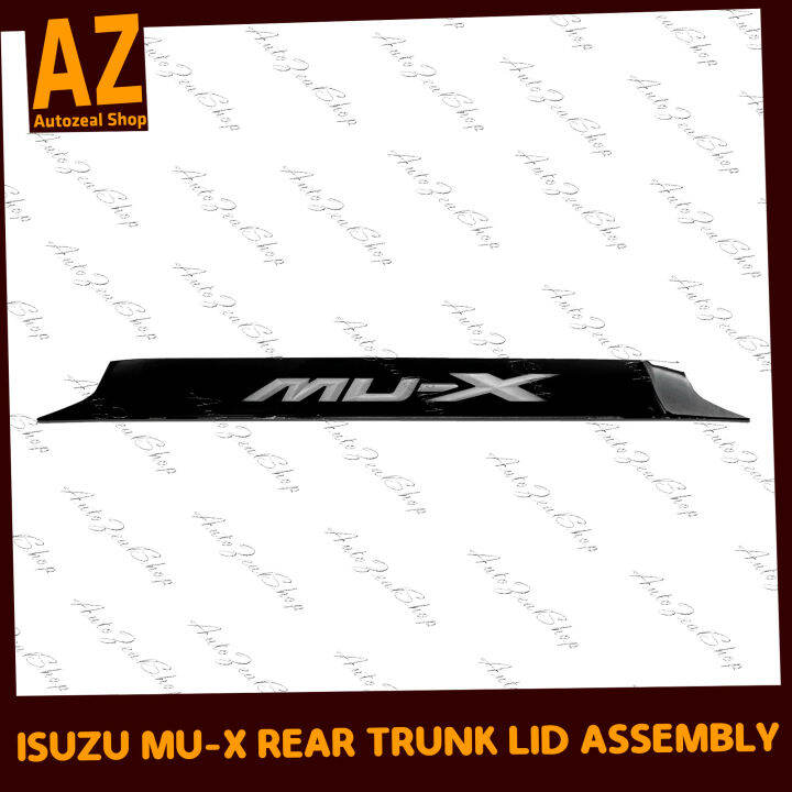 Isuzu MU-X 2022 Rear Trunk Lid Assembly (Dual Function Full LED MU-X Logo) Black | Lazada PH