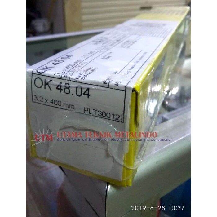 Kawat Las ESAB OK 48.04 Diameter 3,2mm - AWS E 7018 | Lazada Indonesia