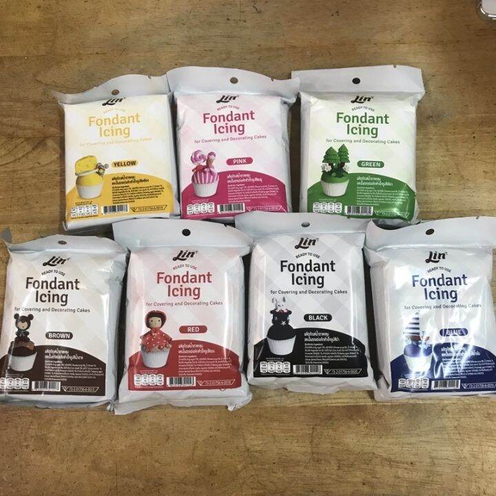 ลิน น้ำตาลฟองดอง 250 กรัม Lin Fondant Icing | Lazada.co.th