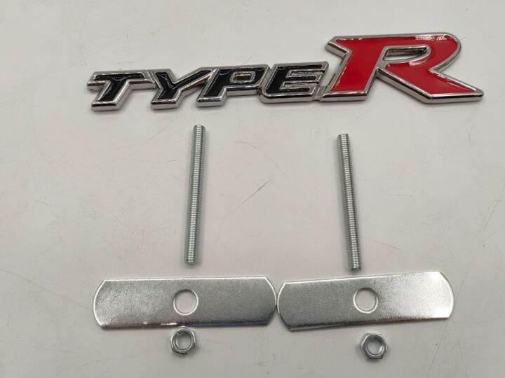 Honda Type R Logo Steel For Front Grill Grille Logo Emblem TypeR Salong ...
