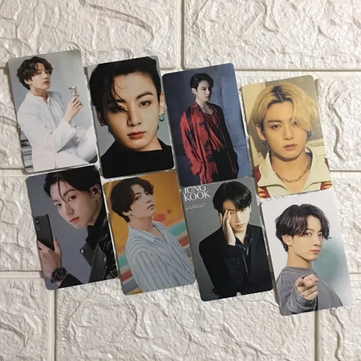 8pcs JK Jungkook BTS Photocard Collection Unofficial - Limited Personal ...