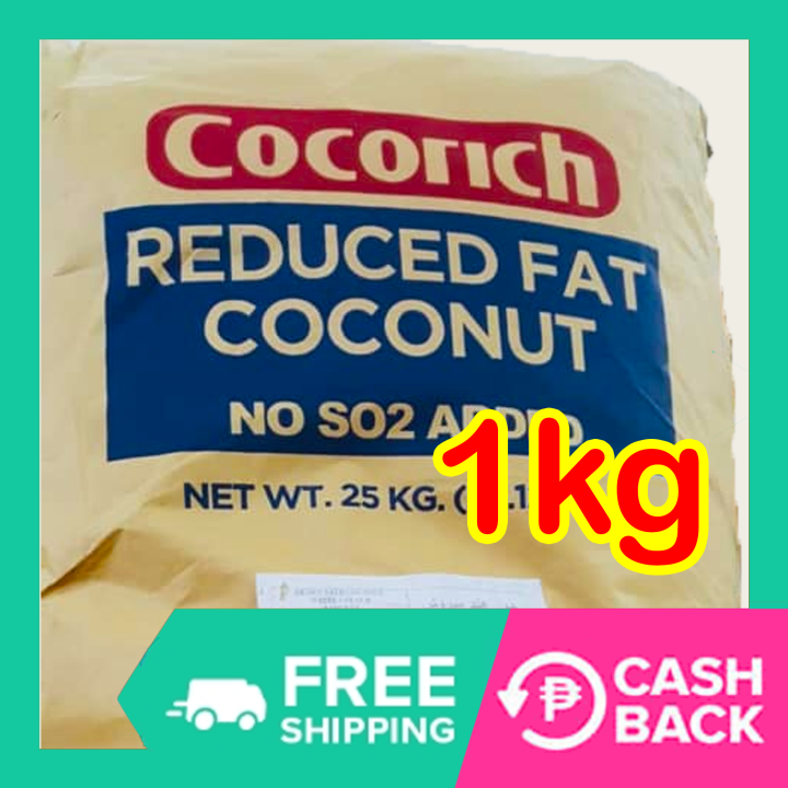 1kg Cocorich DESSICATED COCONUT (Philippine Made) EXPORT QUALITY for ...