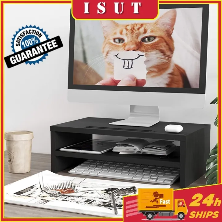 ISUT Computer MonitorStand Increase Rack Desktop Rack Monitor Rack ...