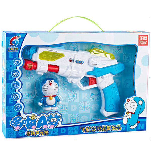 Flying era Doraemon cool lighting electric acousto-optic music small ...