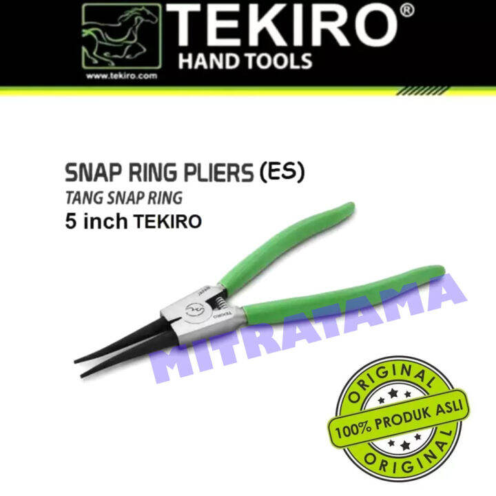 TANG SNAP RING PLIERS 7" 7 INCH LURUS BUKA IS TEKIRO TANG CIRCLIP ...