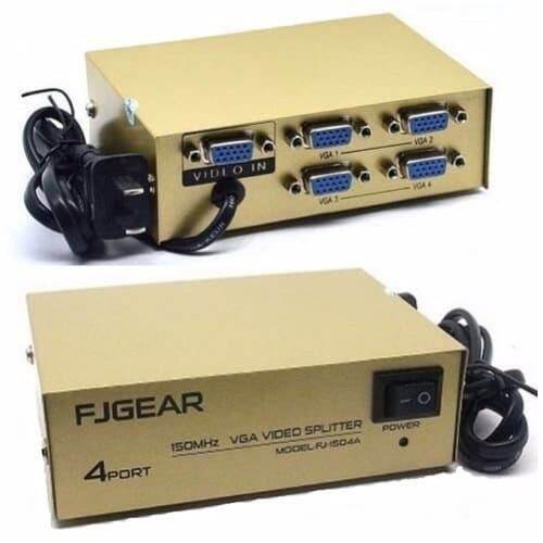 Fjgear 4 Port Vga Video Splitter☚ Lazada Ph