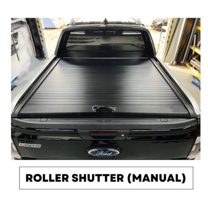 Manual Roller Shutter Lid Cover For Ford Ranger T6 T7 T8 T9 Wildtrak ...
