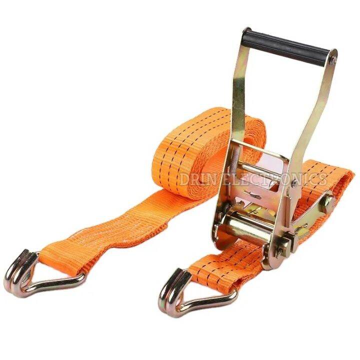 QUALITY 2" INCHES X 10 METERS HEAVY DUTY ADJUSTABLE RACHET TIE DOWN ...