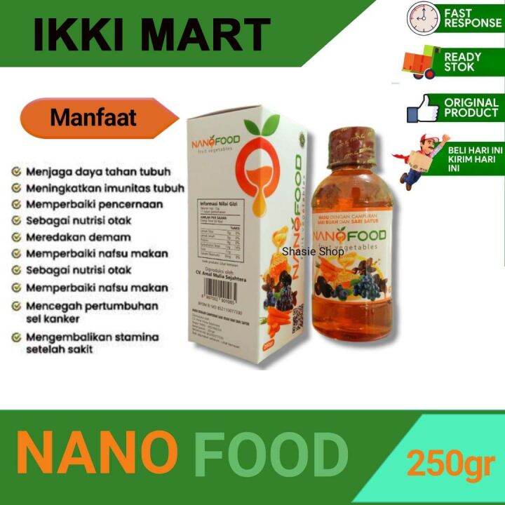 Nano Food Fruit Vegetables 250gr | Lazada Indonesia