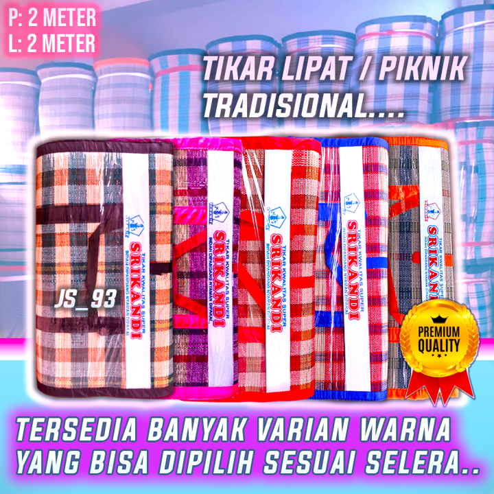 Tikar Lipat Motif Ukuran 2x2 Meter | Lazada Indonesia