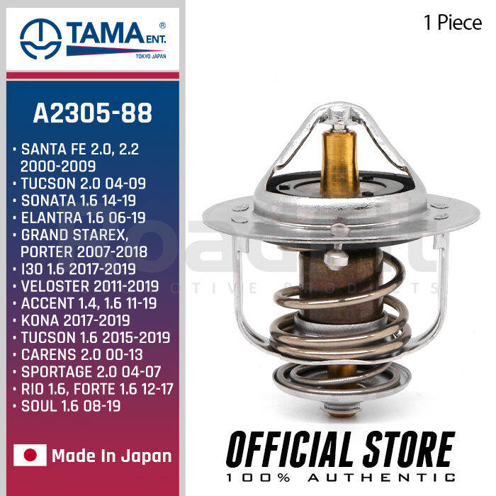 TAMA Thermostat A2305-88 for Hyundai Santa Fe 2.0, 2.2 00-09, Tucson ...