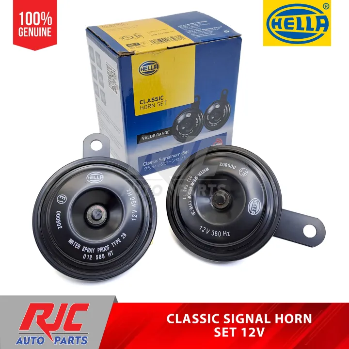 Hella Classic Horn Set 12v - Car and Motorcycle Horn | Lazada PH