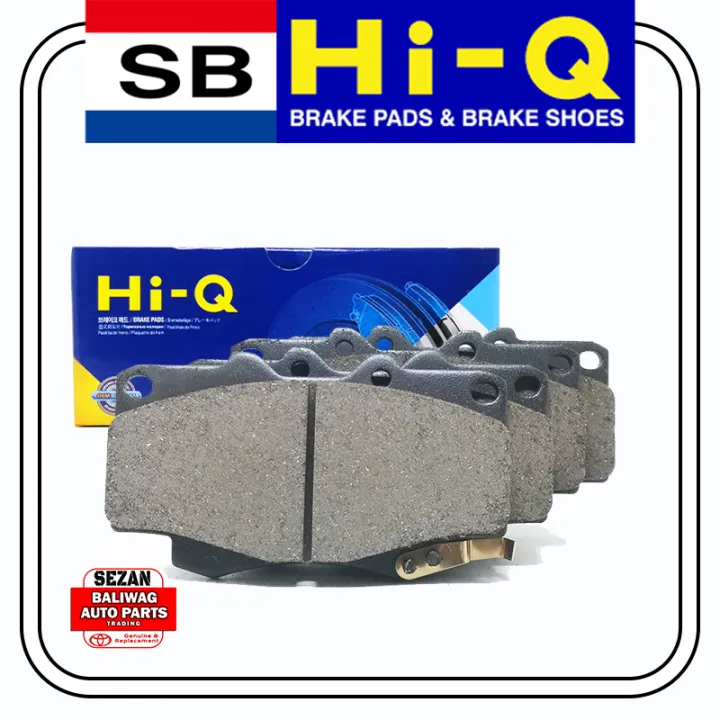 HI-Q FRONT BRAKE PAD TOYOTA LANDCRUISER PRADO 1996-2002 SP1222 | Lazada PH