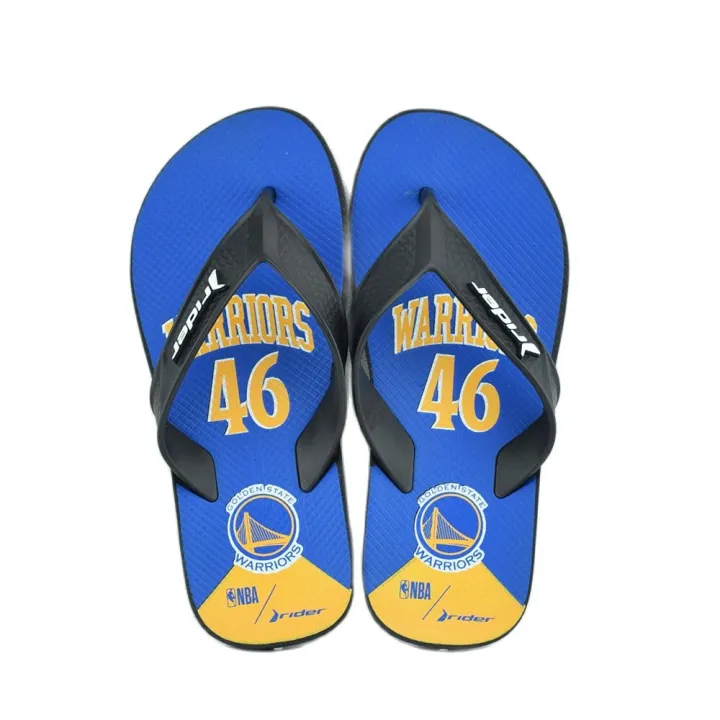 Rider Street Bold Nba Dedo Black Blue Men's Slippers | Lazada PH