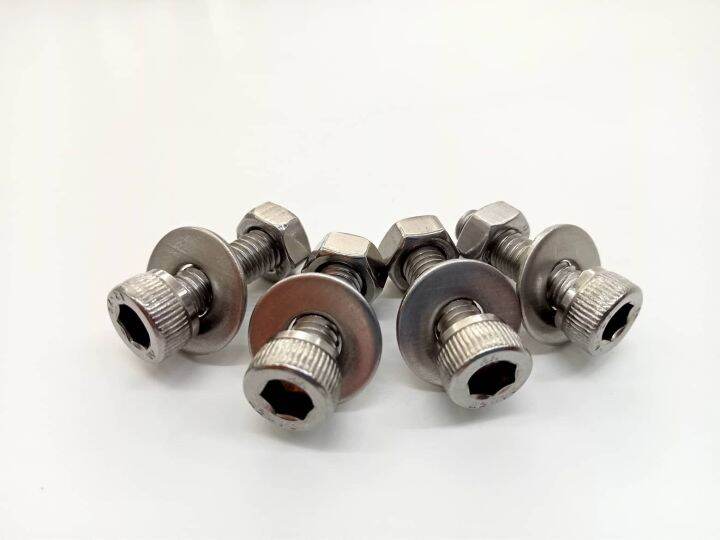 Stainless Allen Capscrew 6mmx20mm (4pcs) | Lazada PH