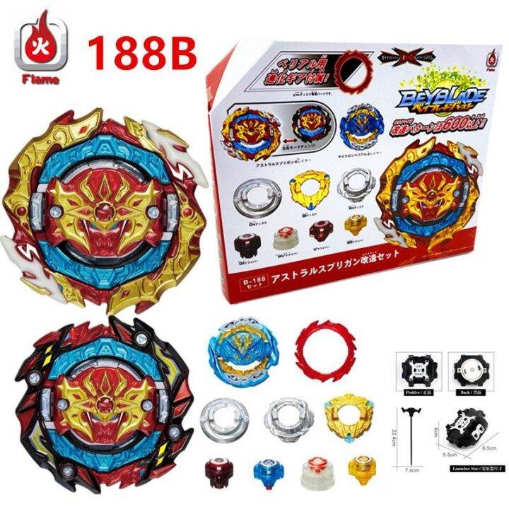 Beyblade Burst DB B188 Astral Spriggan Cyclone Belial Shu Kurenai Spark ...