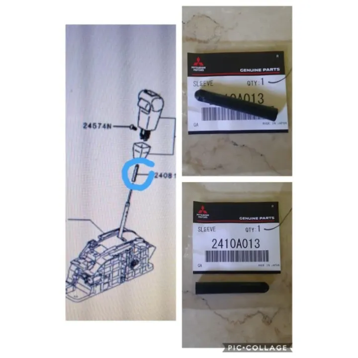 MarshallAuthorized Mitsubishi Montero shifter sleeve/ shifter pin ...