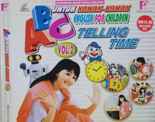 ABC English For Children Untuk Kanak-kanak Vol.2 VCD Keterangan Dalam ...
