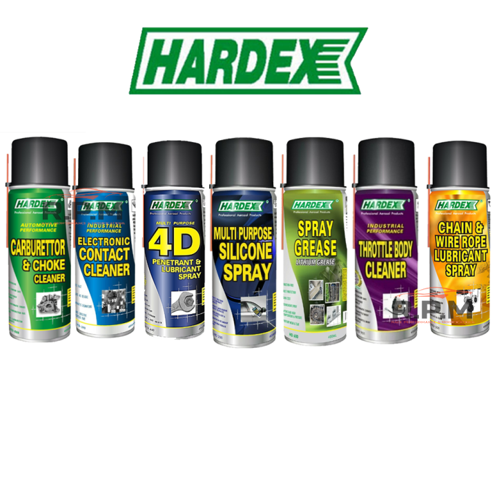 HARDEX Contact Cleaner Throttle Body Cleaner Spray Grease Silicone ...