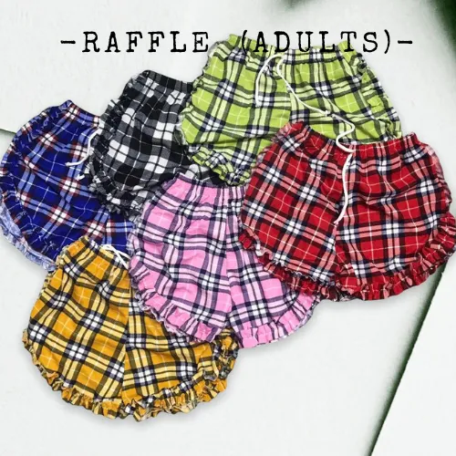 [BEST SELLER FASHION] Raffle Checkered for women, teen and adult ...