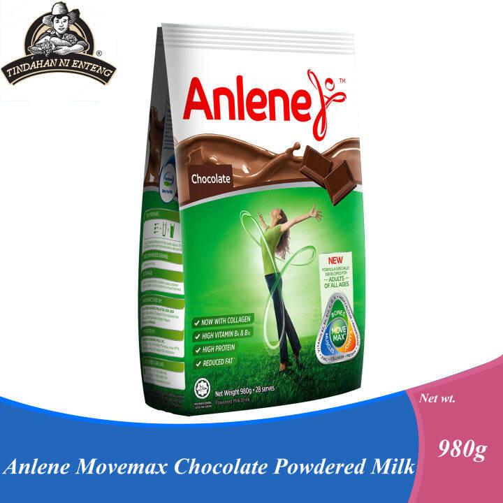 Anlene Movemax Chocolate Powdered Milk 980G | Lazada PH